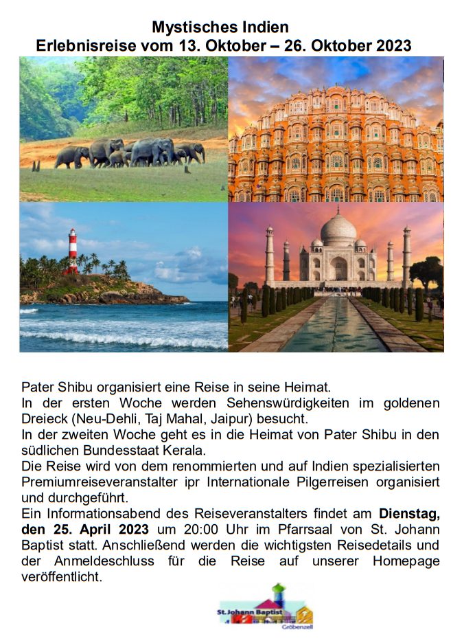 Indienreise mit P. Shibu Cheeramvelil - OlchingBlog,ein Service des ...